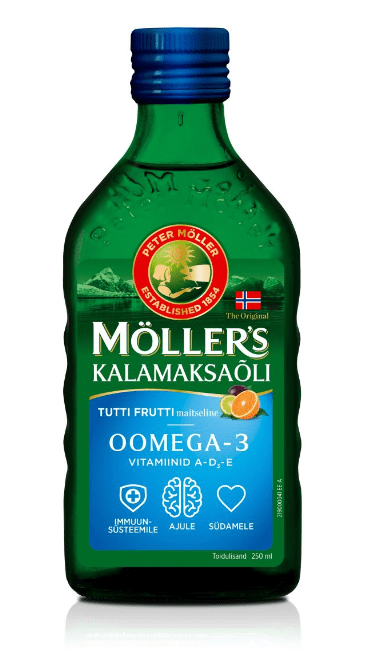 MÖLLER'S KALAMAKSAÕLI TUTTI-FRUTTI 250ML | BENU Veeb ...