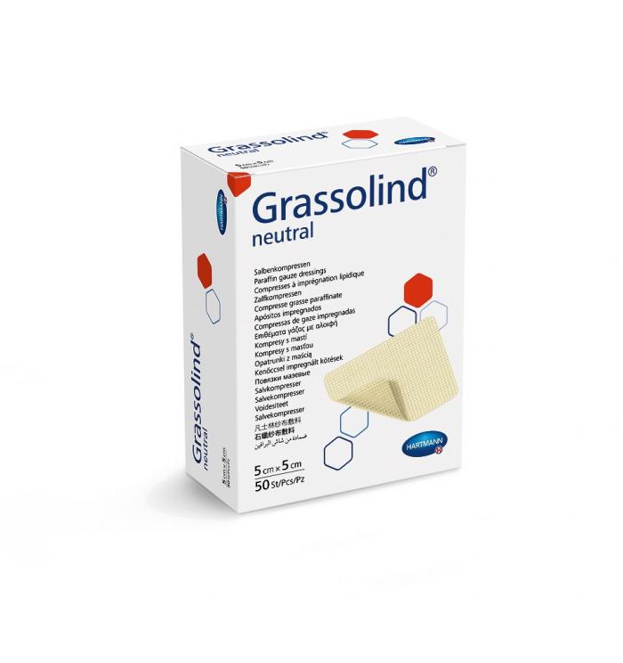 GRASSOLIND NEUTRAL SALVSIDE 5X5CM STERIILNE N50 | BE ...